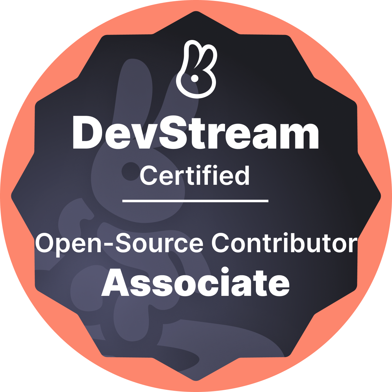 DevStream Certified Open Source Contributor Associate Credly