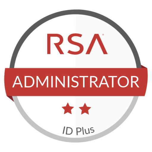 RSA ID Plus Certified Administrator - Credly