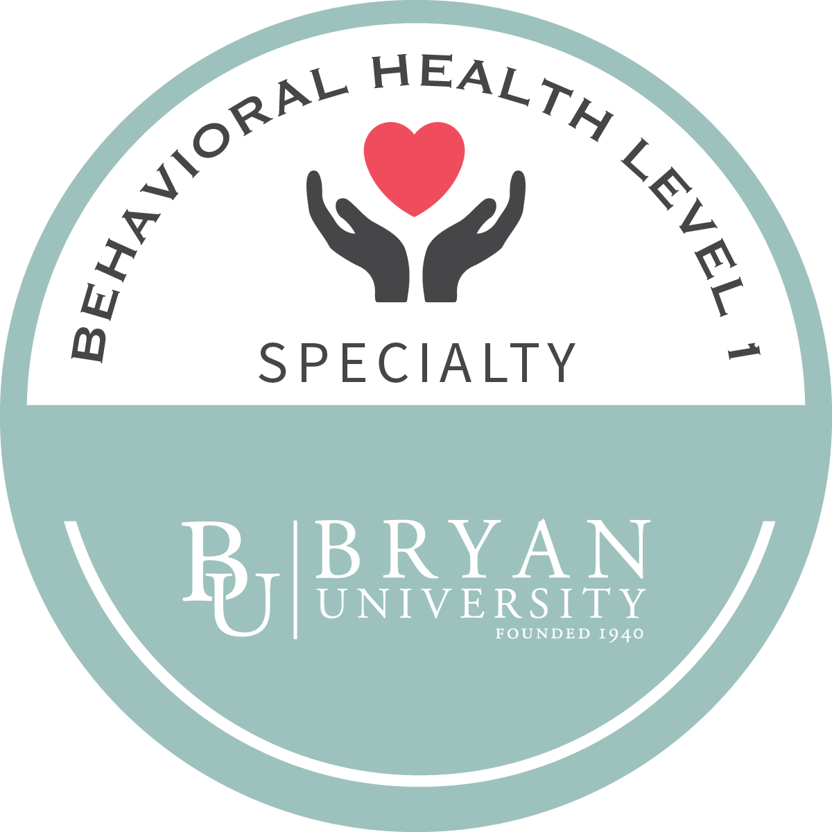 Behavioral Health Level 1 - Credly