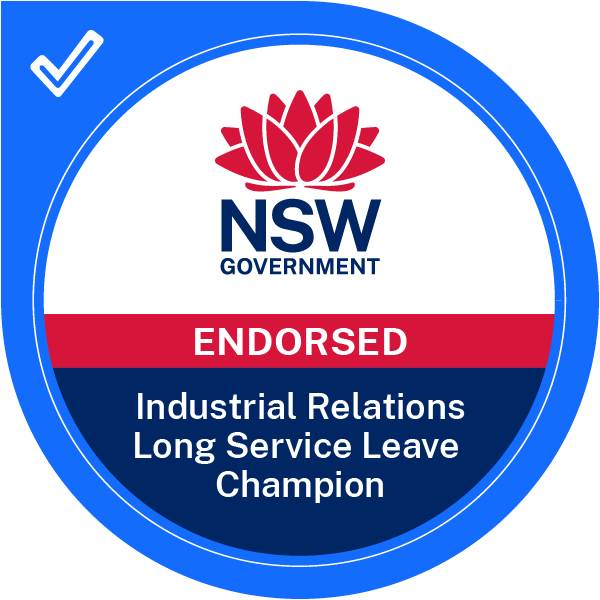 Endorsed Industrial Relations Long Service Leave Champion - Credly