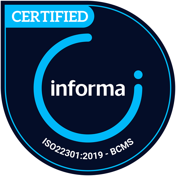 Certificate in ISO 22301:2019 – Business Continuity Management Systems ...