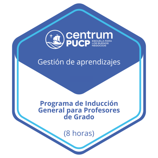 Programa de Inducción General para Profesores de Grado - Credly
