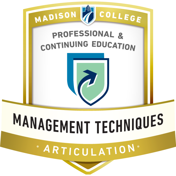 Management Techniques v 01 Credly