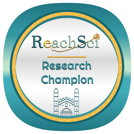 ReachSci Research Champion - Credly