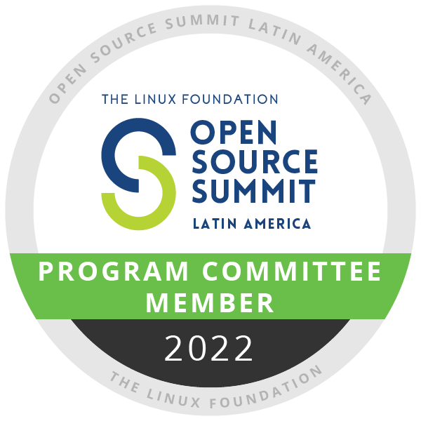 Program Committee Member: Open Source Summit Latin America 2022 - Credly