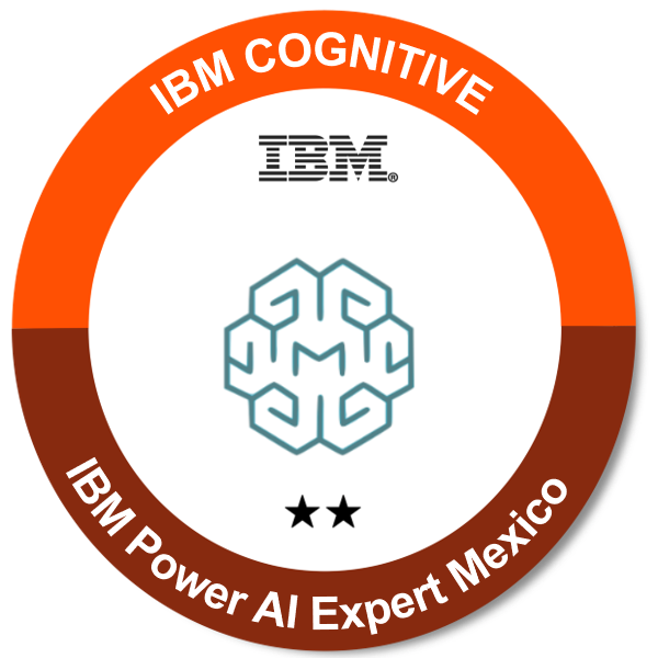 IBM PowerAI Expert Mexico - Credly