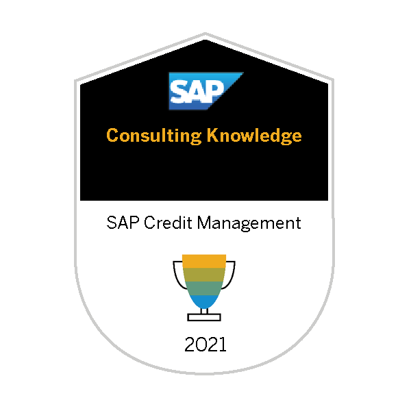 Consulting Knowledge 2021 - SAP Credit Management - Credly