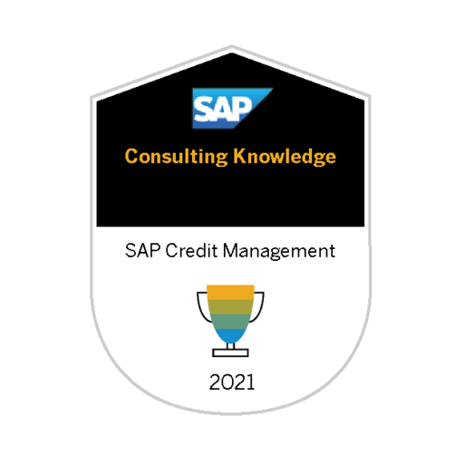 Consulting Knowledge 2021 - SAP Credit Management - Credly