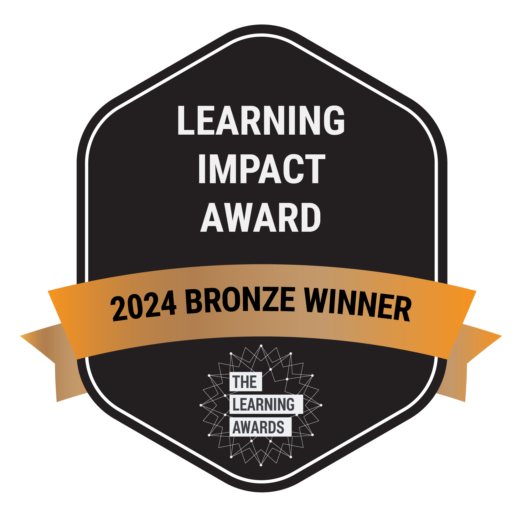 Learning Impact Award 2024 - Bronze Winner - Credly