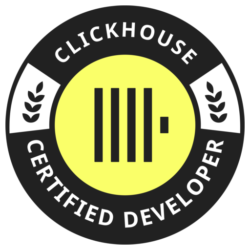 ClickHouse Certified Developer - Credly