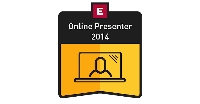 EDUCAUSE 2014 Online Presenter - Credly
