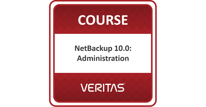 Veritas NetBackup 10.0: Administration - Credly