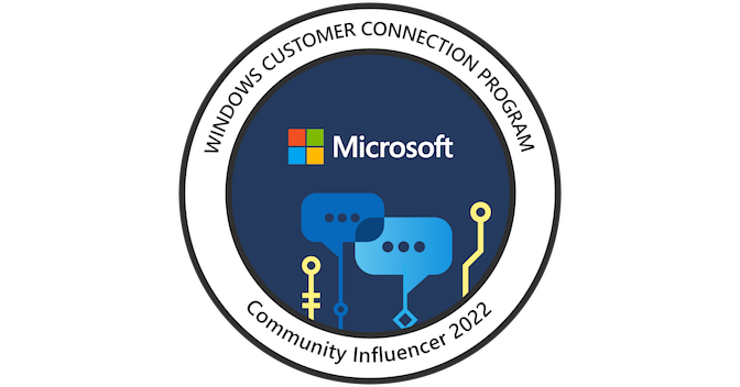 WCCP Community Influencer 2022 - Credly