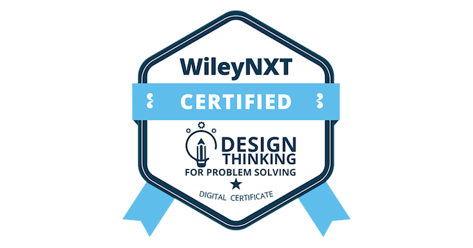 Wiley Certified Design Thinking for Problem Solving - Credly