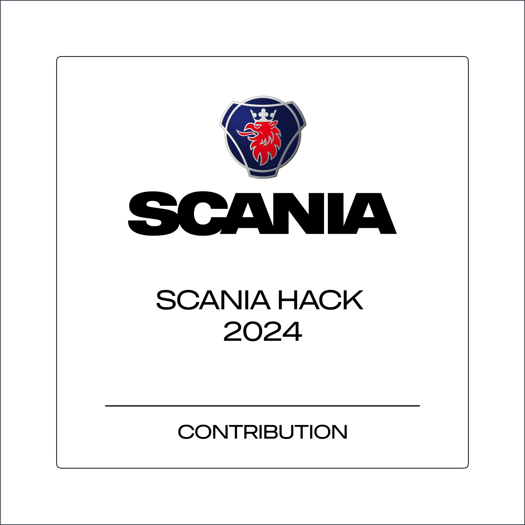 Scania Hack 2024 - Credly