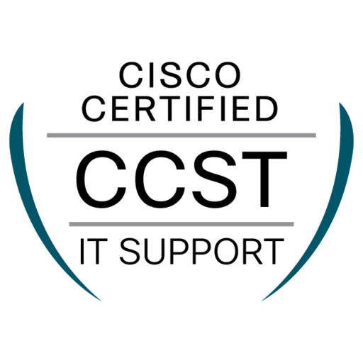 Cisco Certified Support Technician IT Support (CCST IT Support) - Credly