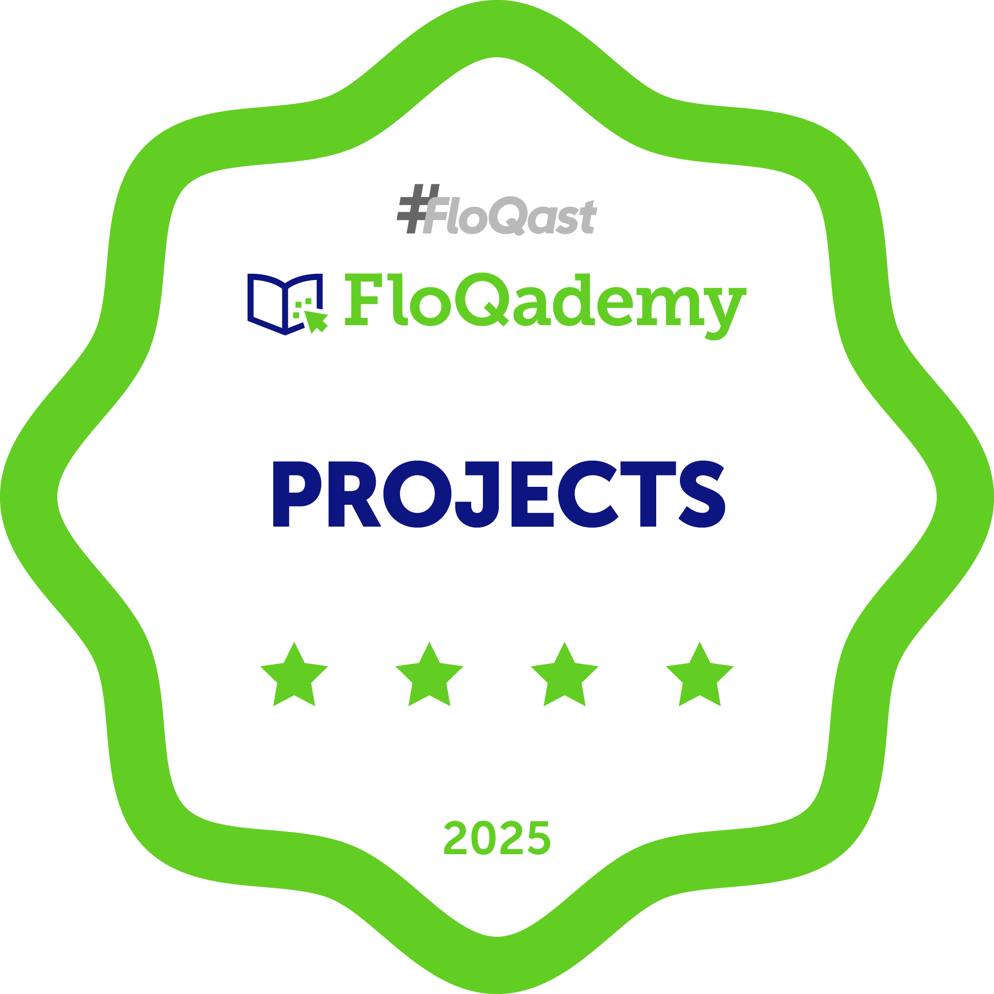2025 FloQast Projects Badge - Credly