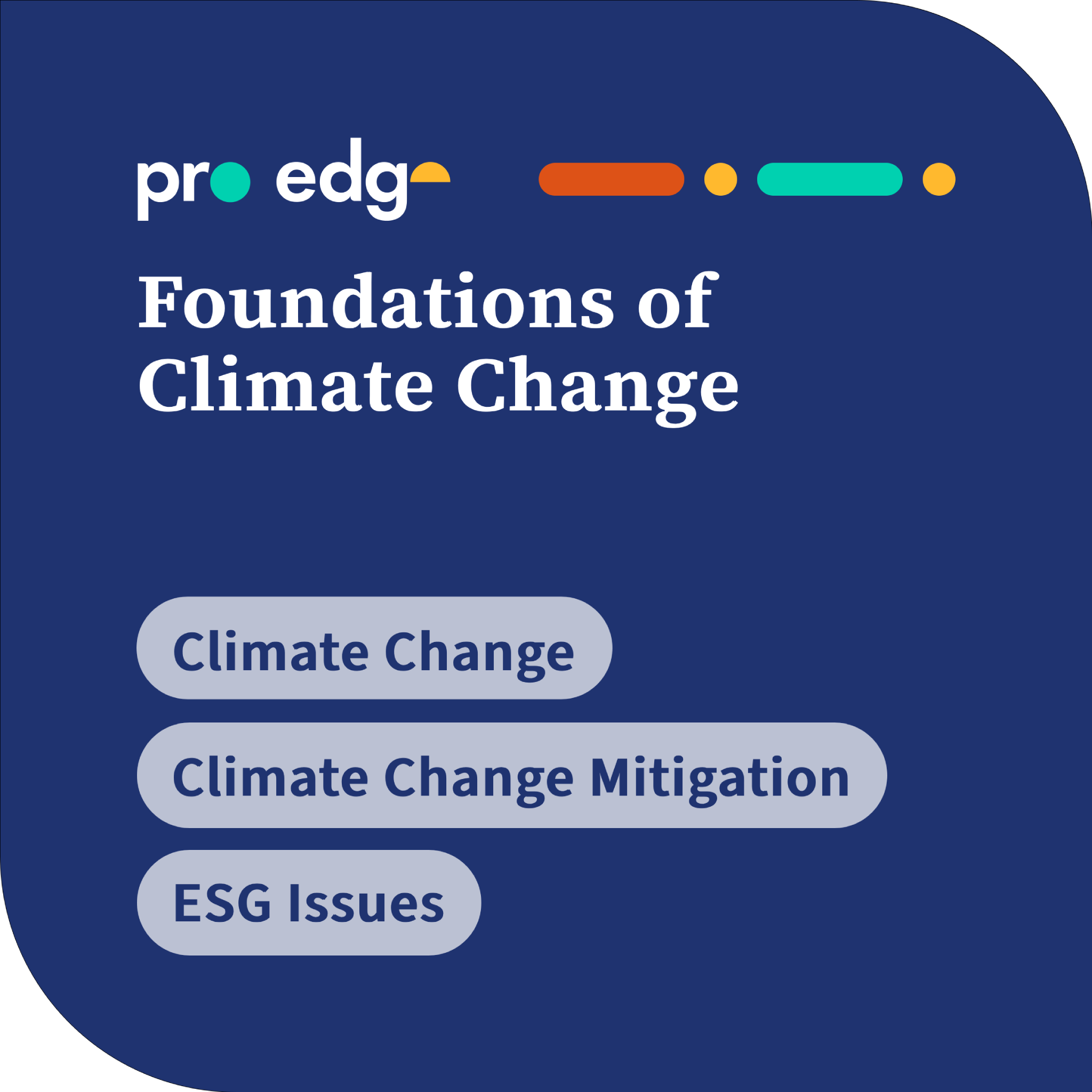 Foundations of Climate Change - Credly