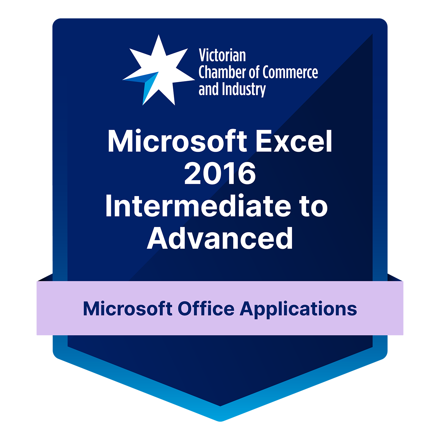 Microsoft Excel 2016 Intermediate To Advanced Credly