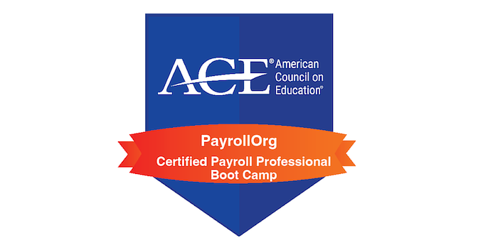 Certified Payroll Professional Boot Camp (8/1/21-7/31/24) - Credly