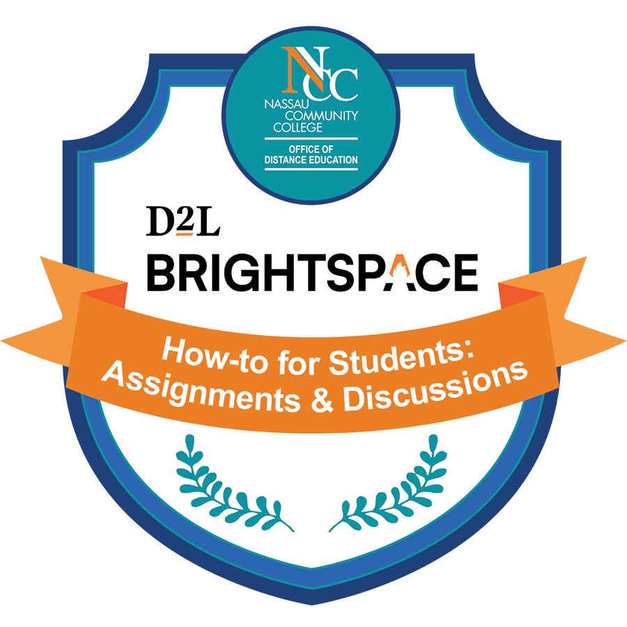 How-to for Students: Assignments & Discussions - Credly