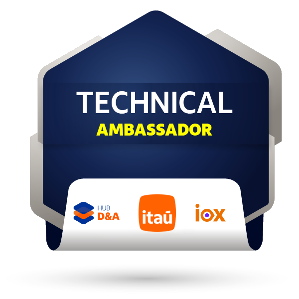 Hub D&A - Technical Ambassador (Multiplicador Técnico)(Inglês) - Credly