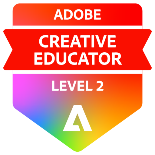 3 hours: Adobe Creative Educator Level 2 - Credly