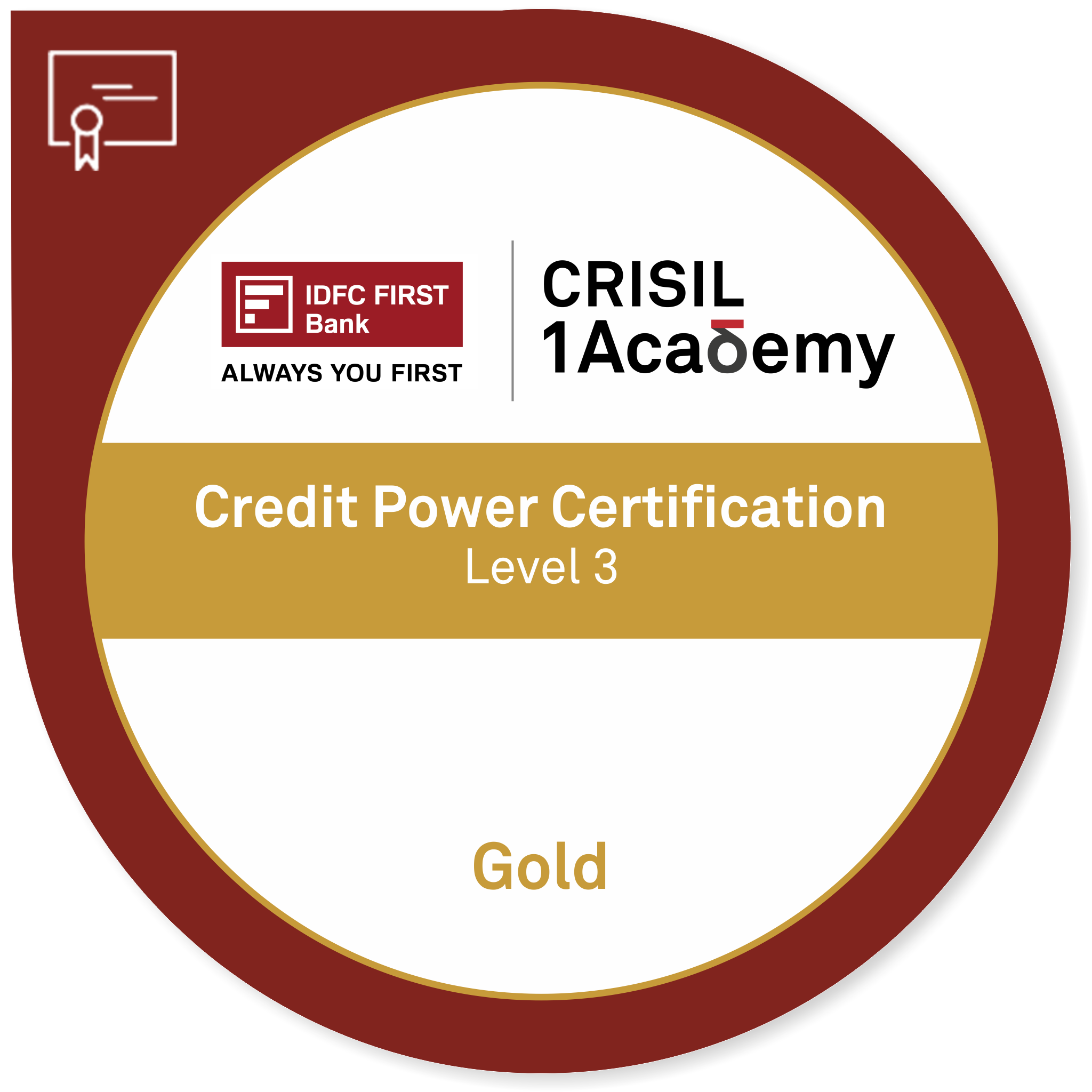 Credit Power Certification - Credly