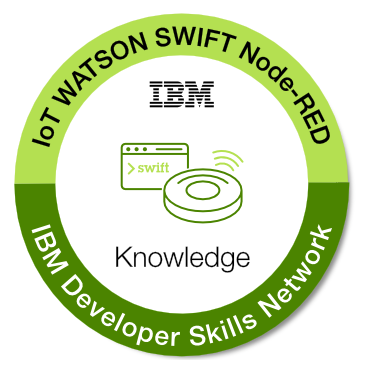 Robots are coming! Build IoT apps with Watson AI, Swift, and Node-RED - Credly
