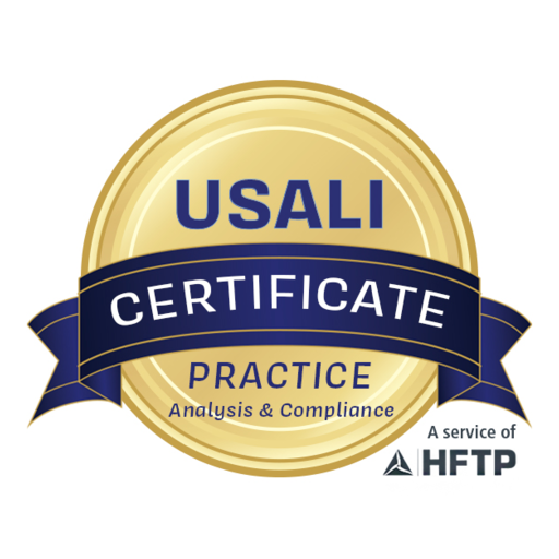 HFTP USALI Practice, Analysis & Compliance Certificate - Credly