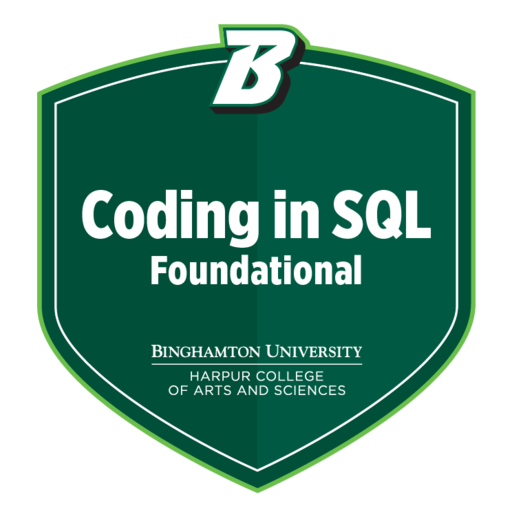 Coding In Sql Credly 4123
