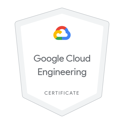 Google Cloud Engineering Certificate - Credly