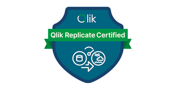 Qlik Replicate Certification - Credly