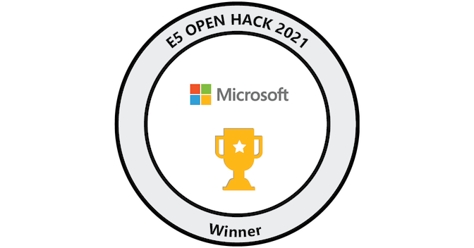 OCP E5 Open Hack Winner - Credly