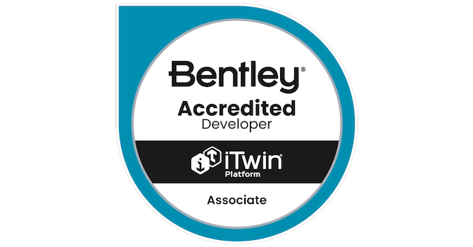 Bentley Accredited Developer: iTwin Platform - Associate - Credly