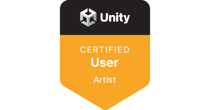 Unity Certified User: Artist - Credly