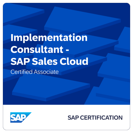 SAP Certified Associate - Implementation Consultant - SAP Sales Cloud ...
