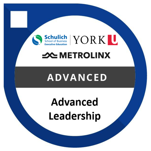 Metrolinx: Advanced Leadership - Credly