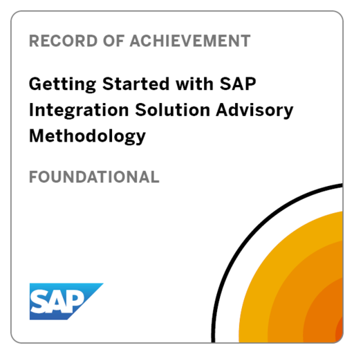 Getting Started with SAP Integration Solution Advisory Methodology ...