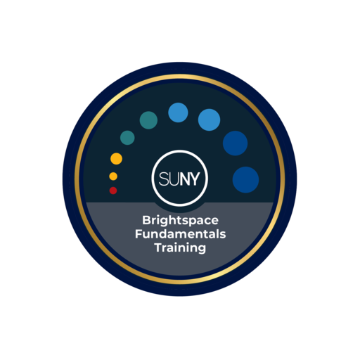 Brightspace Fundamentals Training Course - Credly