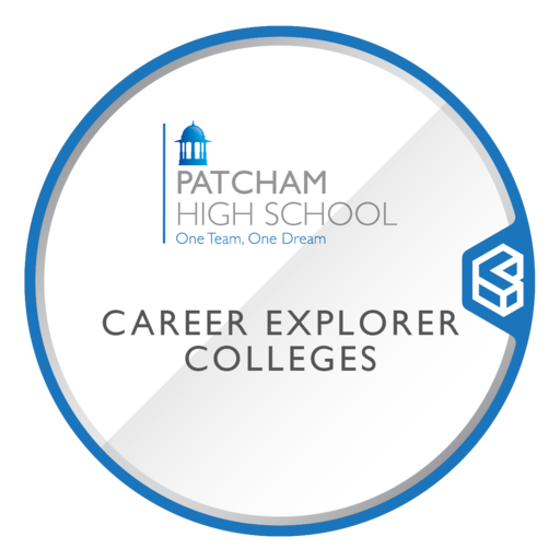 Patcham High School Career Explorer Colleges - Credly