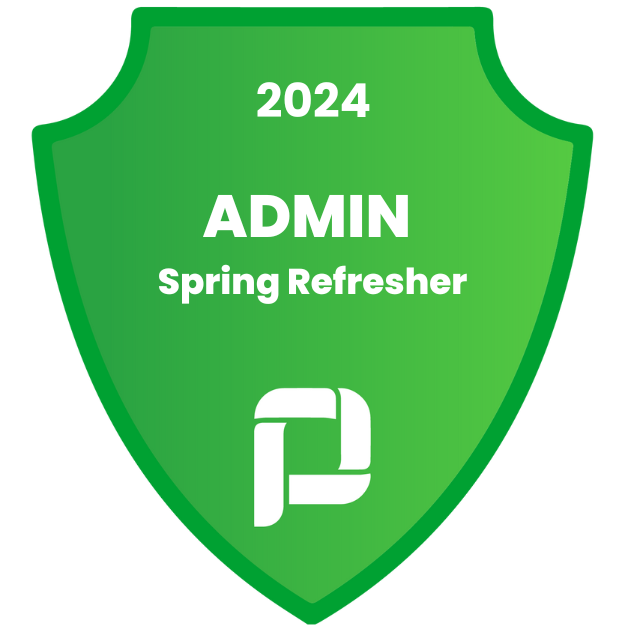 Admin Spring Refresher - Credly