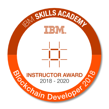 Blockchain Developer - Instructor Award - Credly
