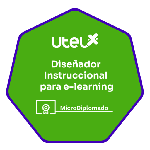 MicroDiplomado Diseño instruccional para e-learning - Credly