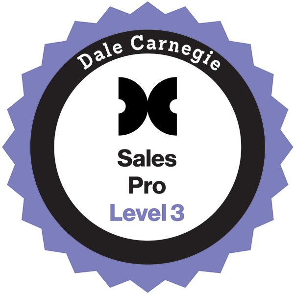 Sales Pro, Level 3 - Credly