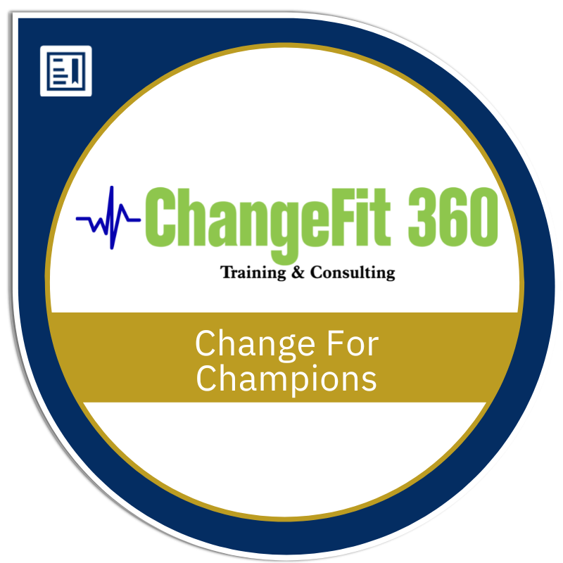 ChangeFit 360 Change For Champions - Credly