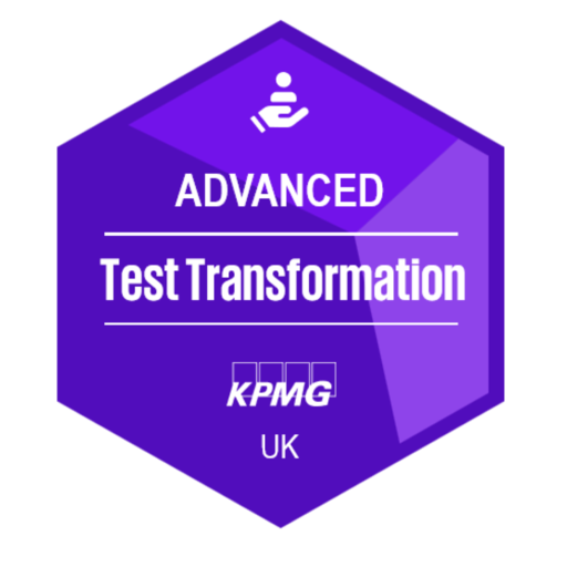 Test Transformation Advanced (Level 3) - Credly