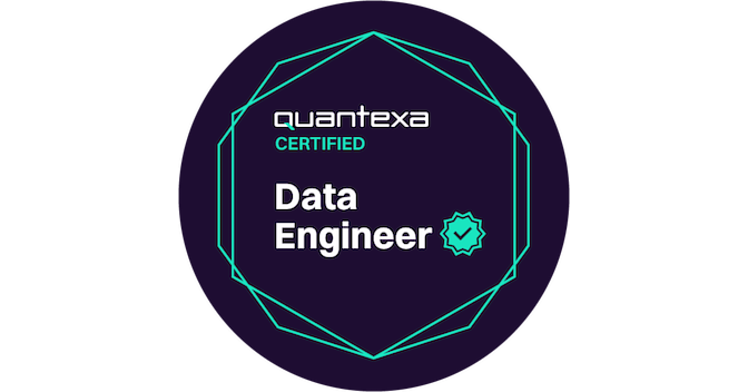Quantexa Certified Data Engineer - Credly