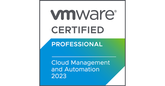 VMware Certified Professional - Cloud Management and Automation 2023 ...