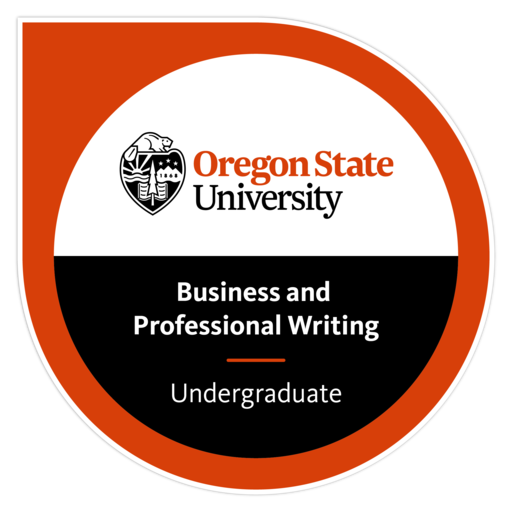 Business and Professional Writing - Credly